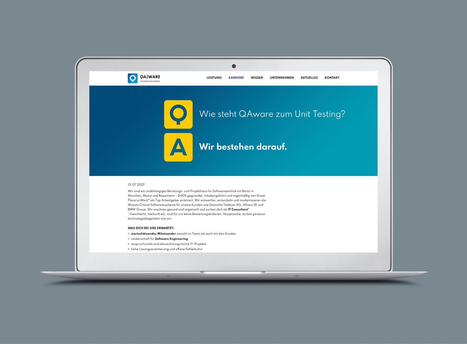 QAware – Jennifer Glas